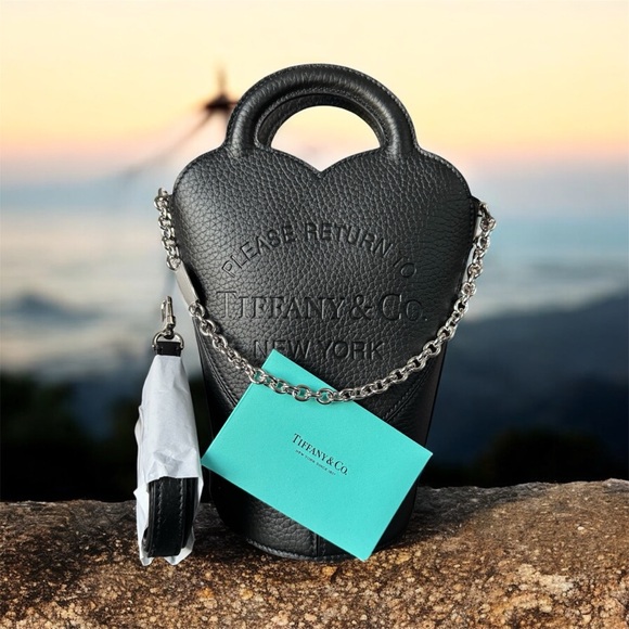 Tiffany & Co. | Bags | Nwt Authentic Tiffany Co Viral Black Mini Bucket ...